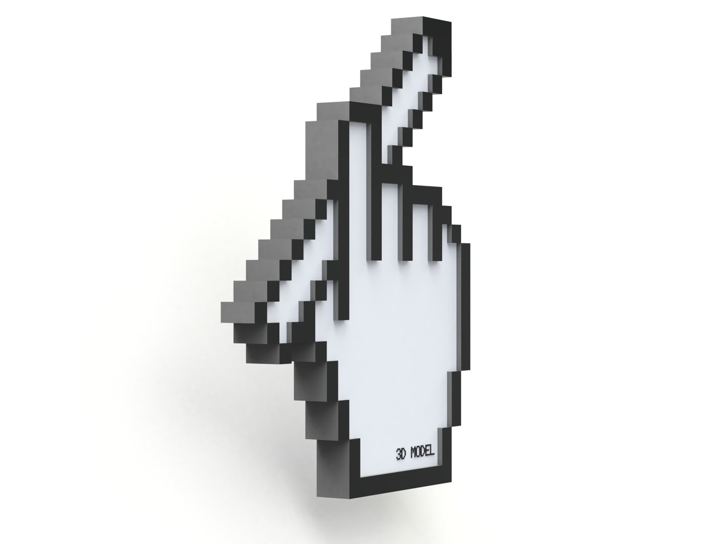 Cursor Creative Pencil 3D Model - TurboSquid 1481822