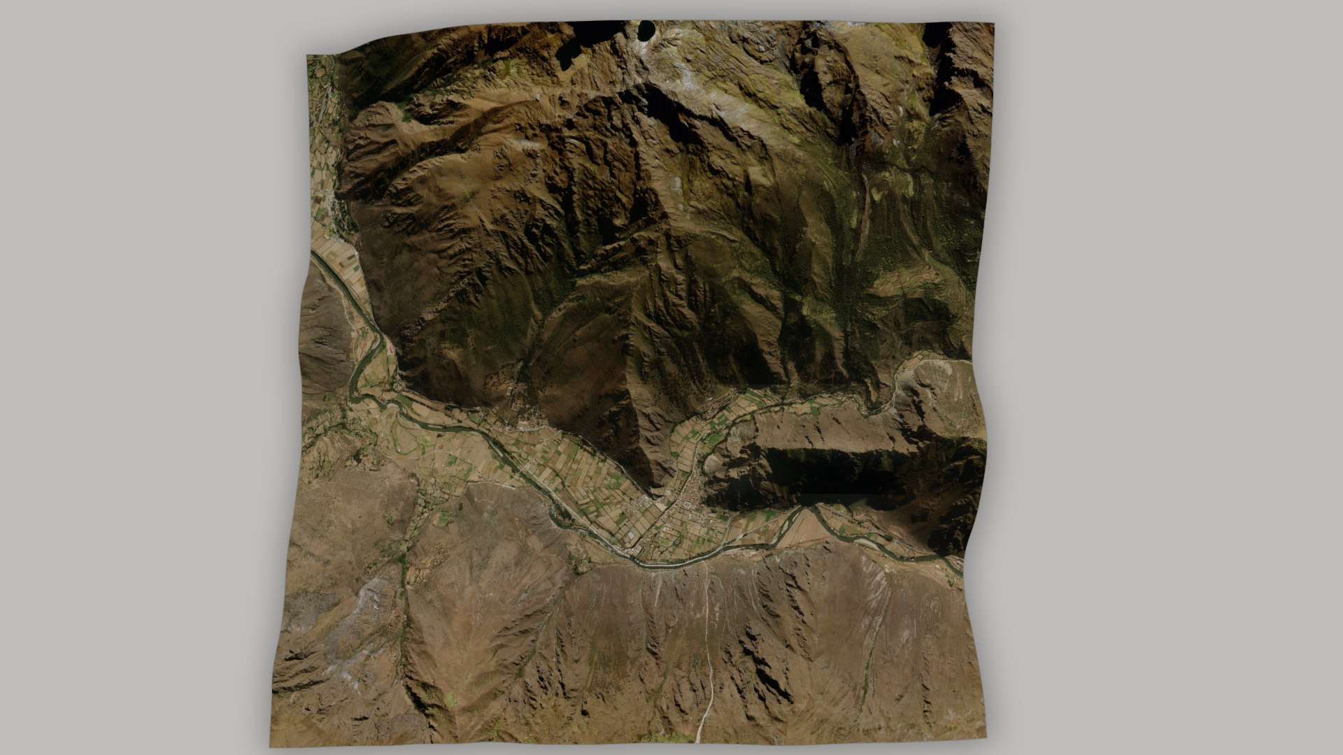 3D Model Ollantaytambo Inca Archaeological Terrain - TurboSquid 1310715
