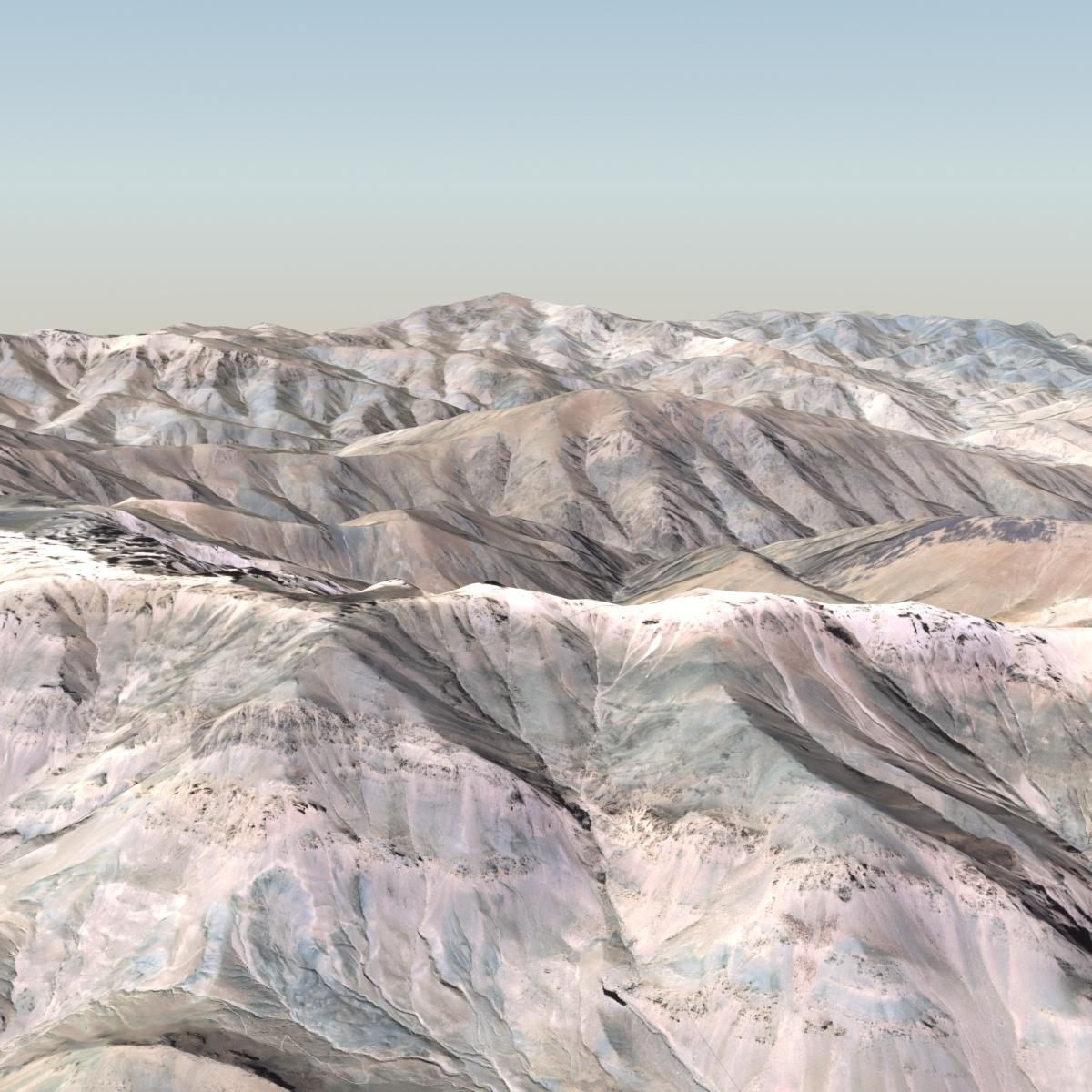 desert terrain landscape 3d 3ds