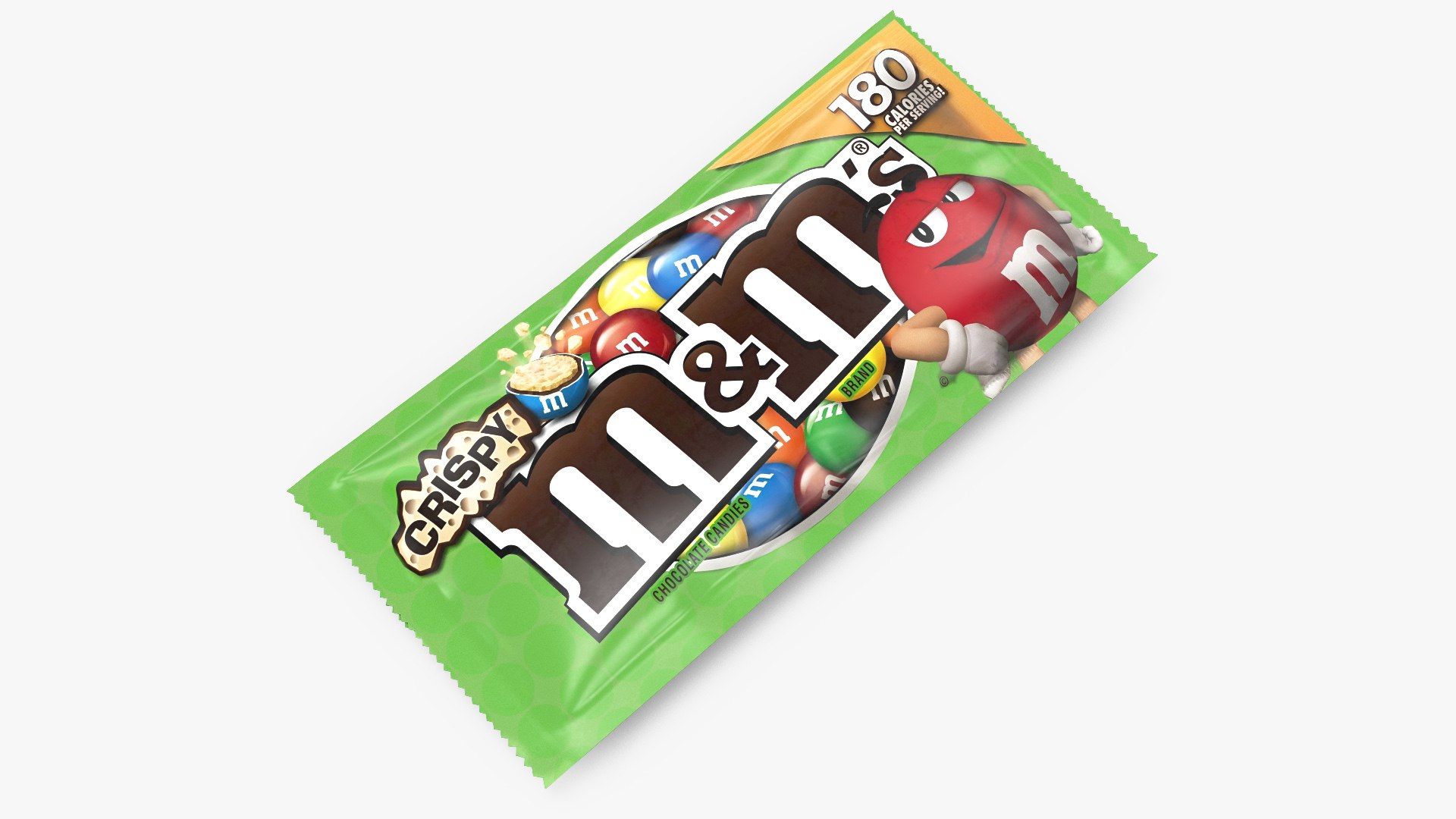 Crispy M And Ms Candy Package 3D - TurboSquid 2286904