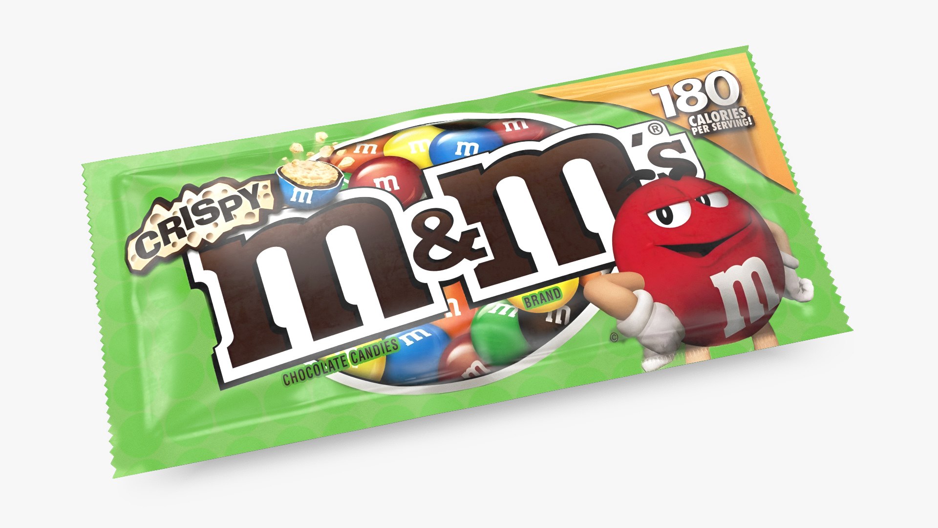 Crispy M And Ms Candy Package 3D - TurboSquid 2286904