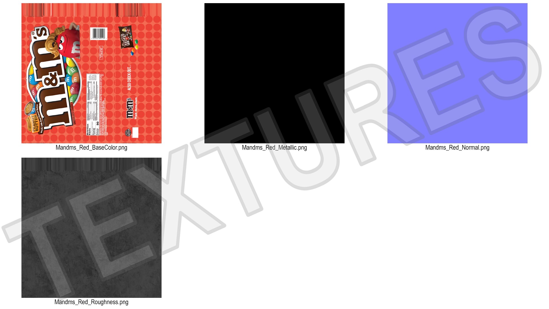 Crispy M And Ms Candy Package 3D - TurboSquid 2286904