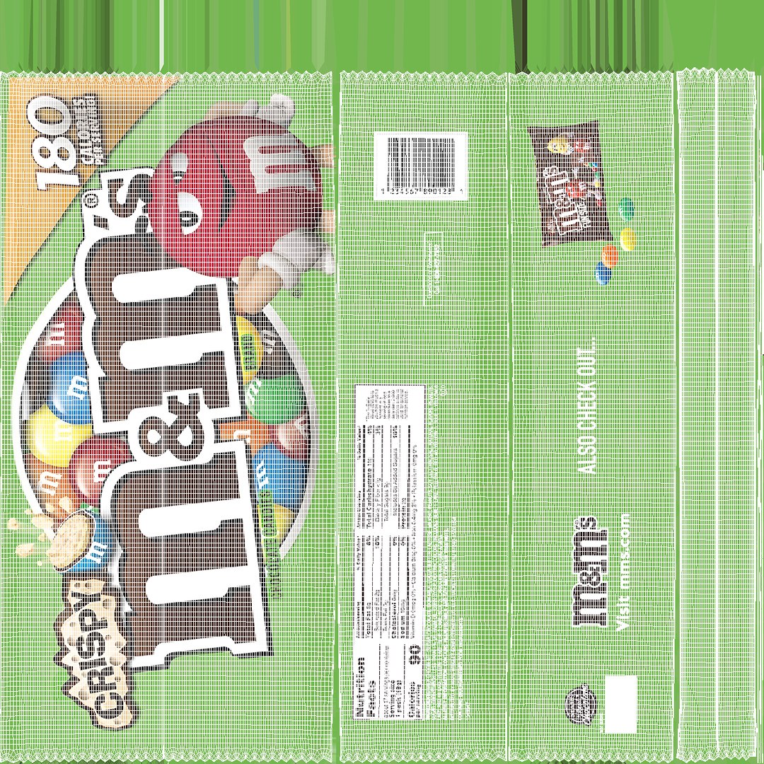 Crispy M And Ms Candy Package 3D - TurboSquid 2286904