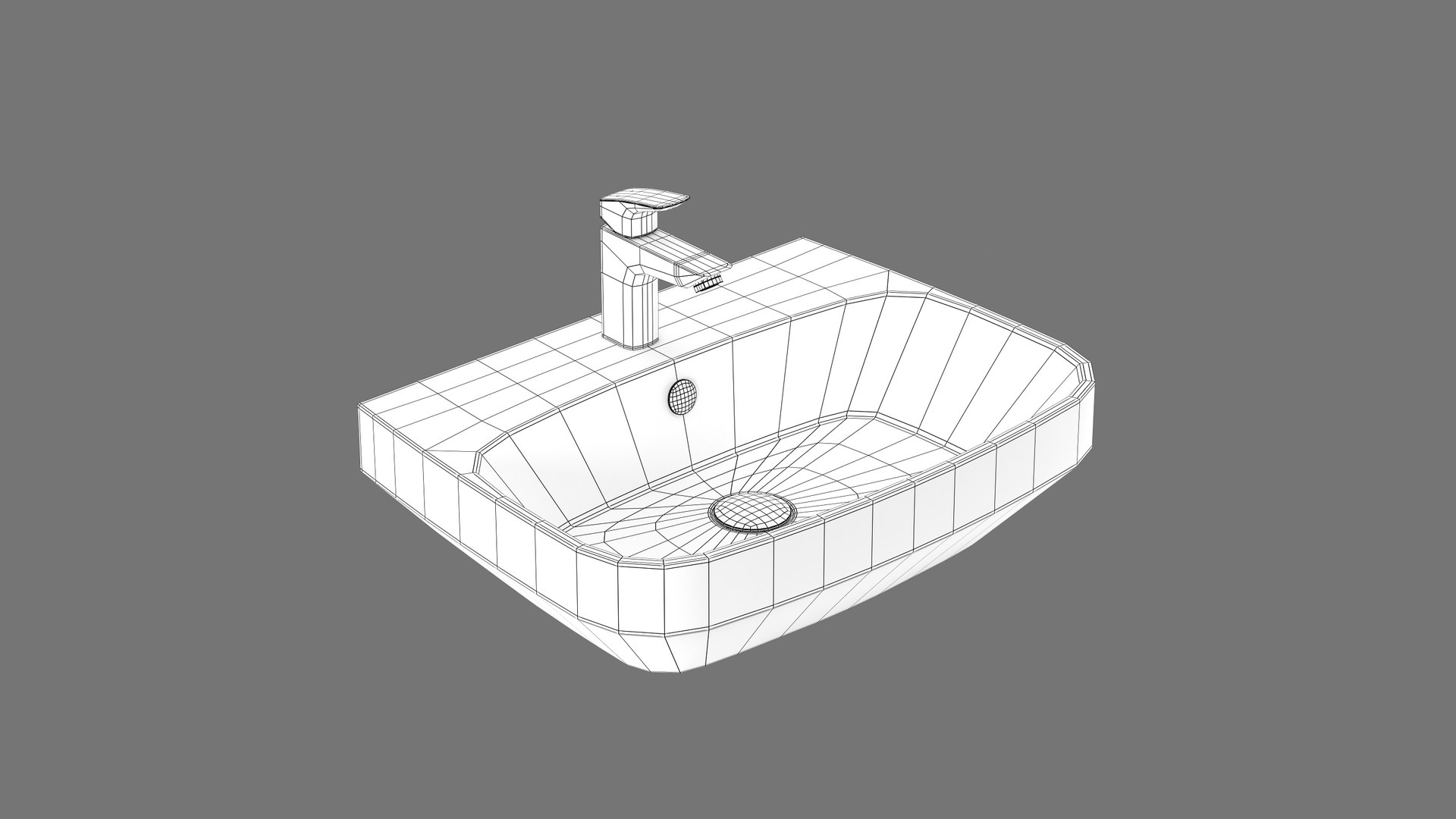 3D Simas Baden Baden Bb 10 Washbasin Model - TurboSquid 1947383