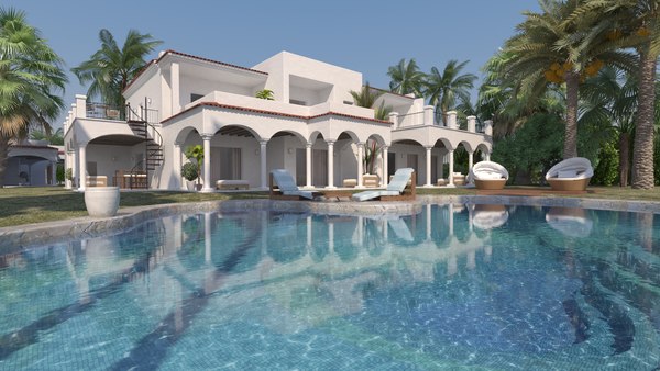 3D Resort Models | TurboSquid