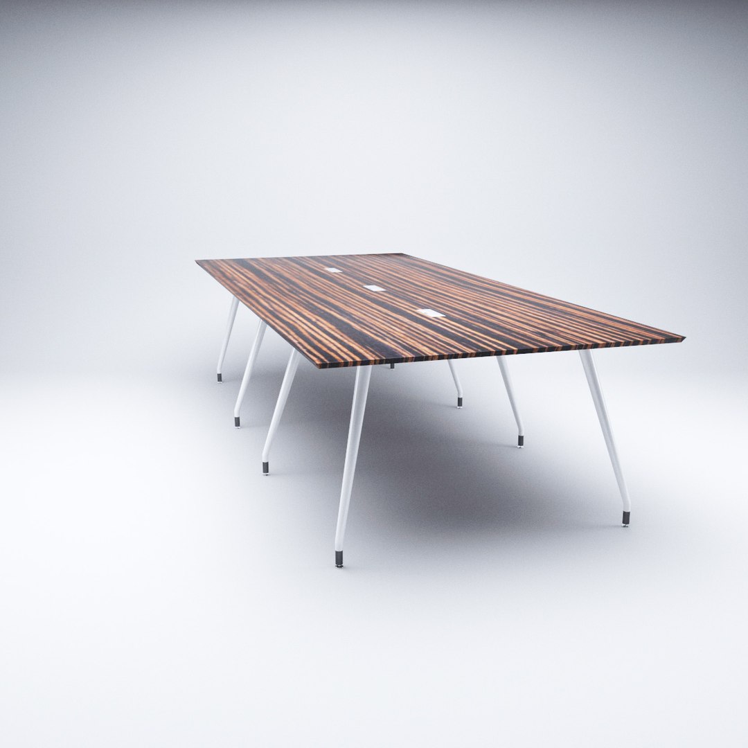 Conference Table 3D Model - TurboSquid 1538467