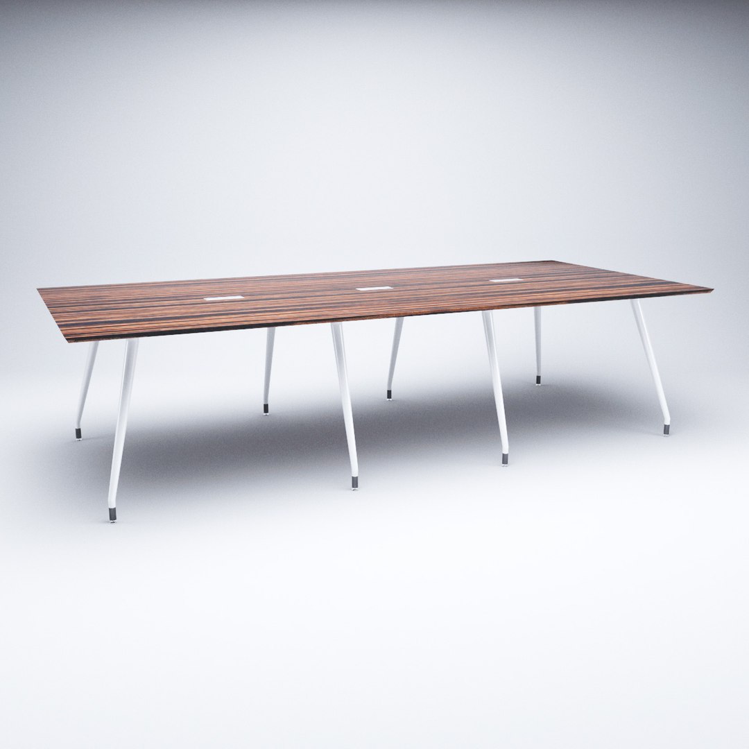Conference Table 3D Model - TurboSquid 1538467