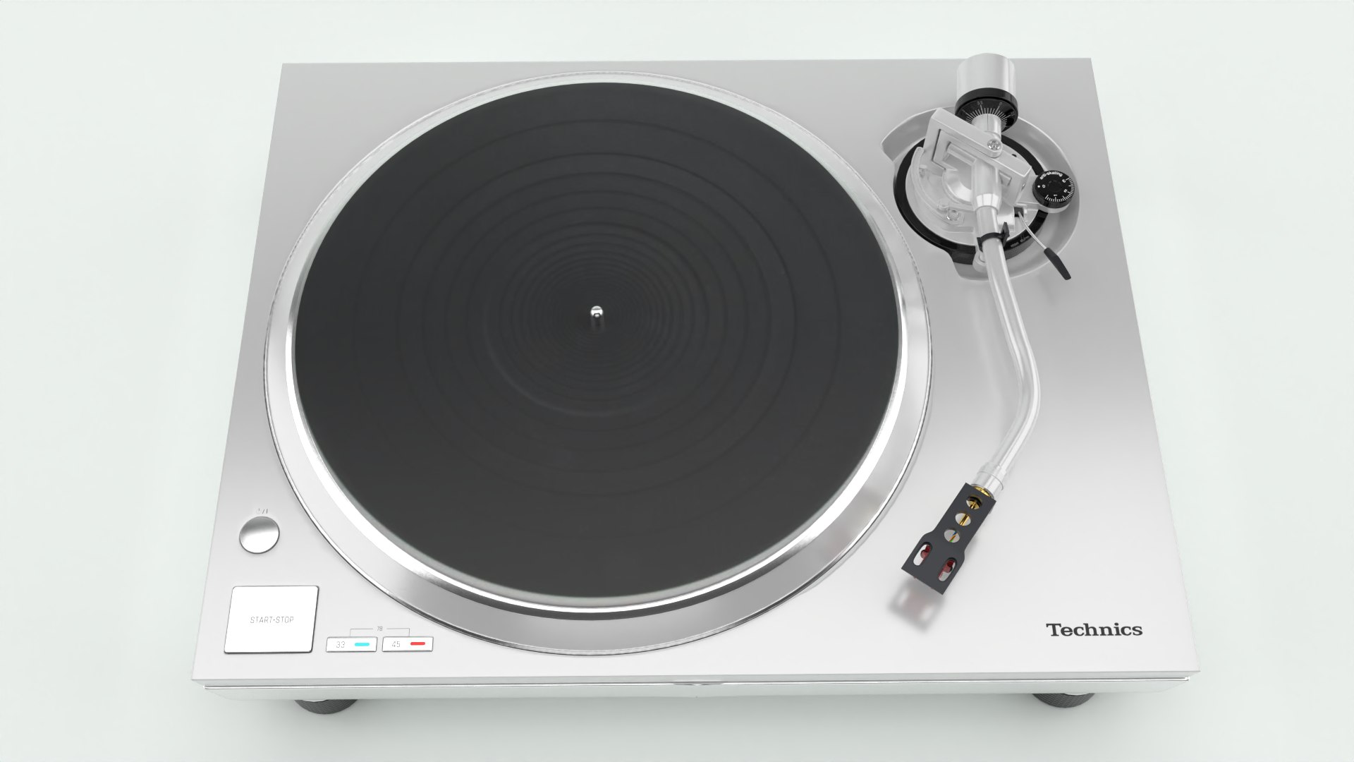 3D Model Technics SL-1500 SL-1500C Turntable Grey - TurboSquid 2097422