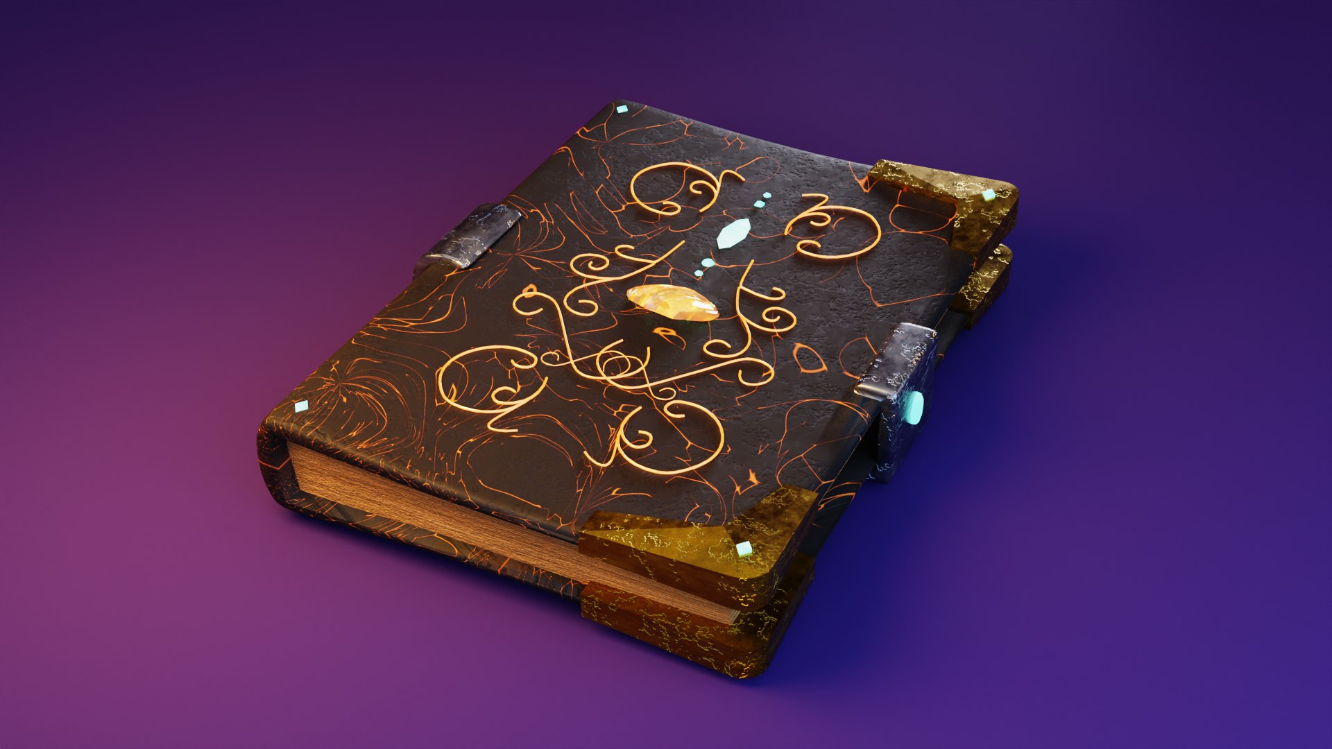 Magic Book 3D - TurboSquid 1908219