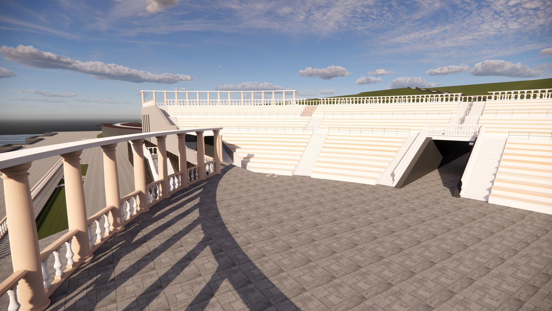Amphitheater 3D Model - TurboSquid 1939080