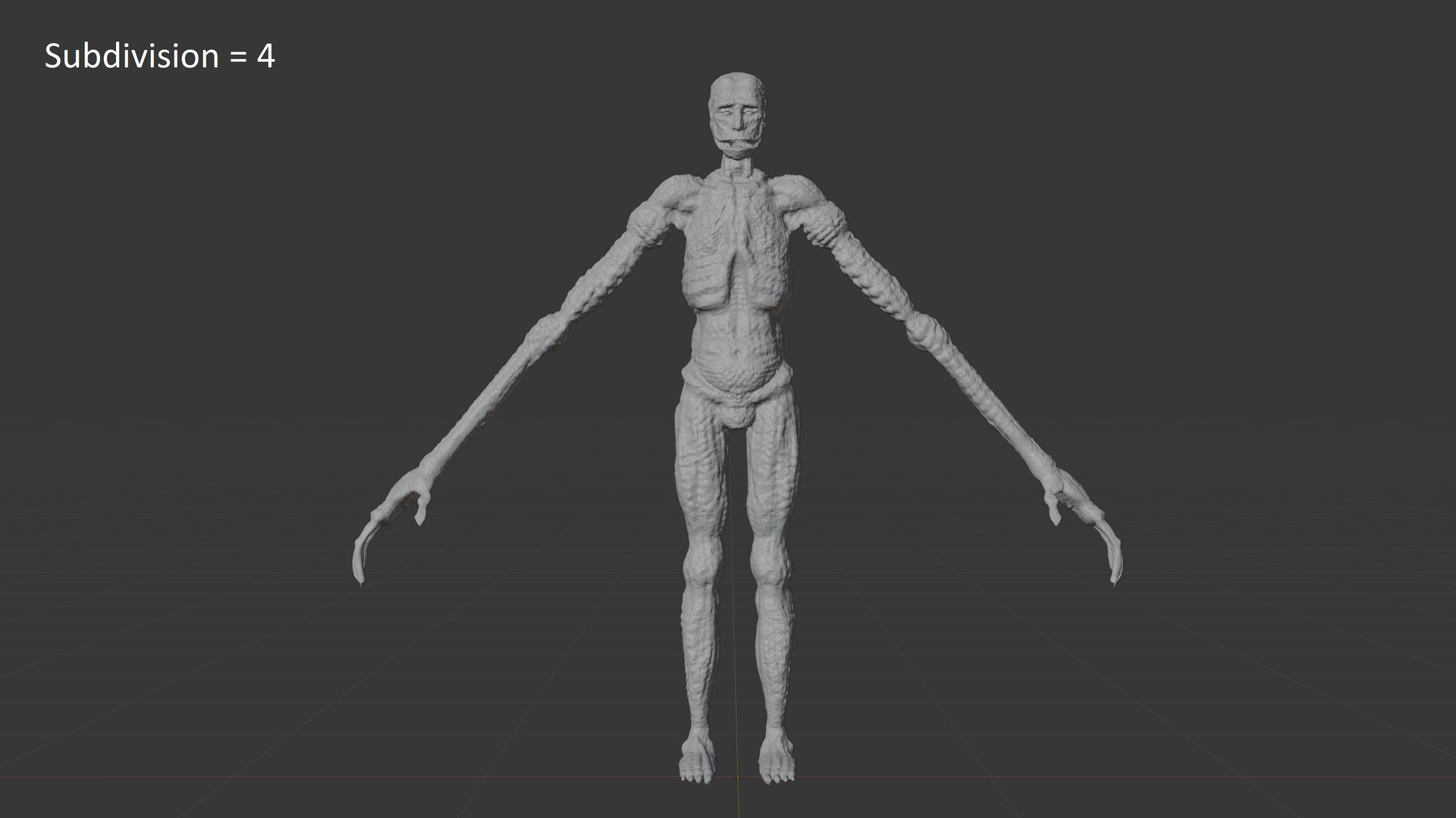 3D SCP - 096 The Shy Guy - TurboSquid 2259275