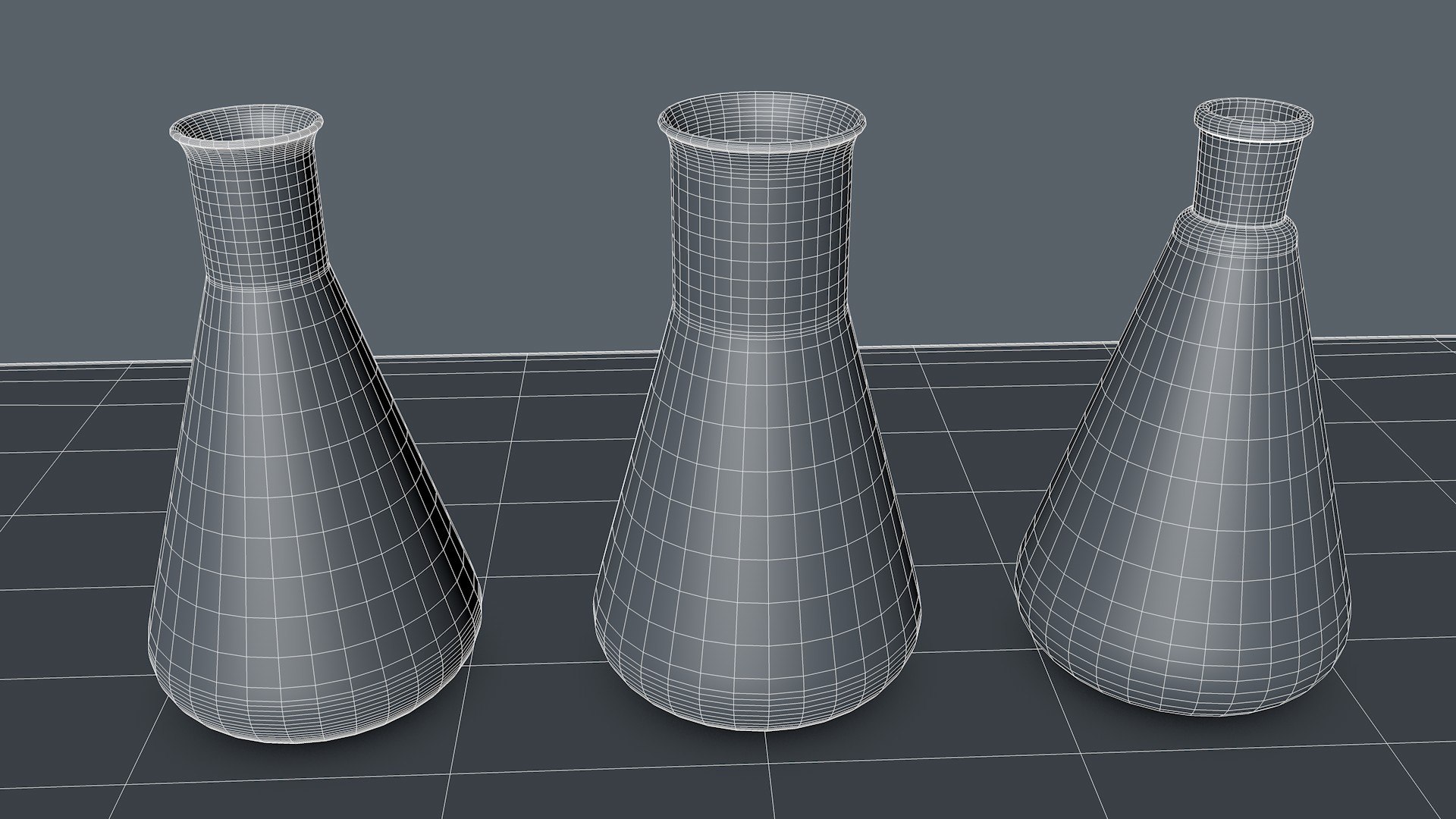 3D Model Erlenmeyer Flask Pack Scene - TurboSquid 2343490