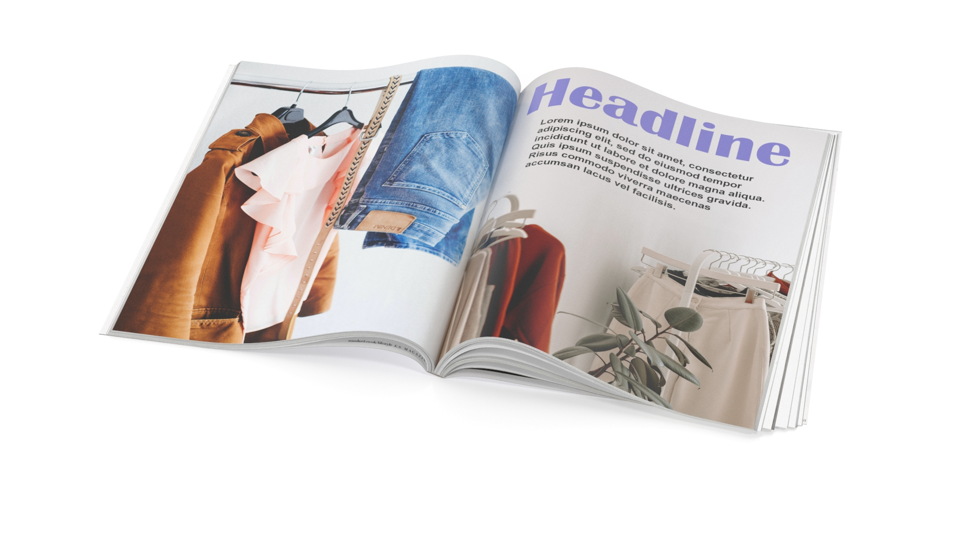 3D Mockup Open Magazines Collection - TurboSquid 2192306