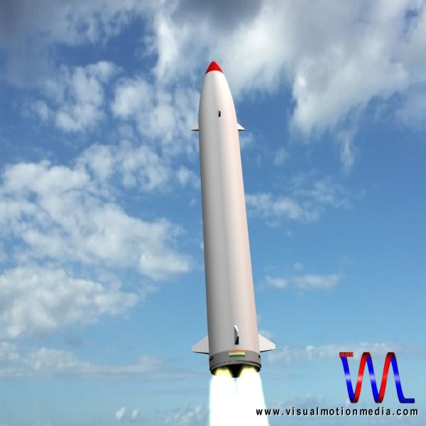 DRDO PRITHV-III SRBM 미사일 3D 모델 - TurboSquid 628249