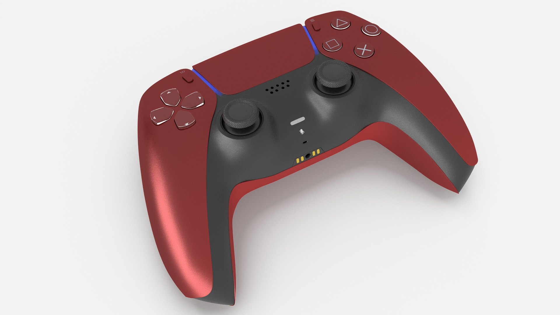 Sony PlayStation 5 Console Volcanic Red 3D - TurboSquid 2203319