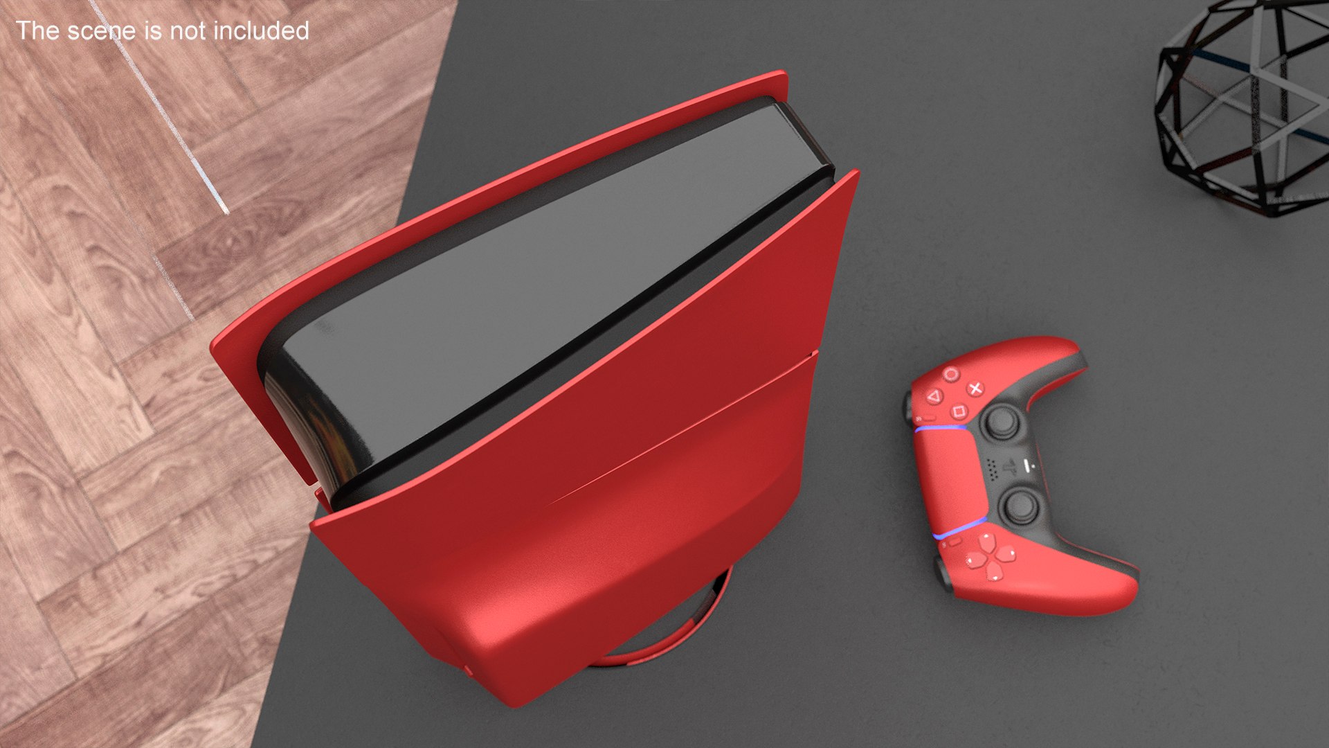 Sony PlayStation 5 Console Volcanic Red 3D - TurboSquid 2203319