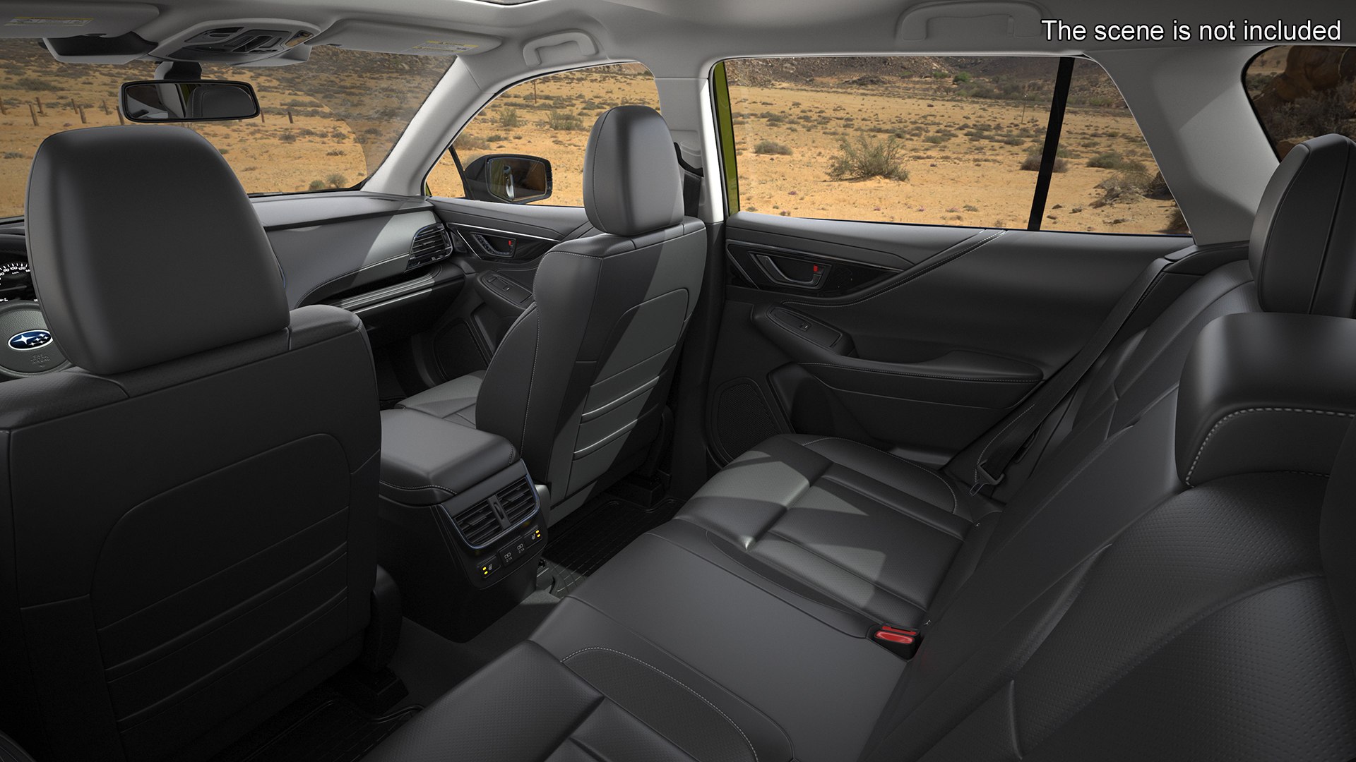 Subaru Outback 2025 Green Dirty Rigged 3D Model - TurboSquid 2364960