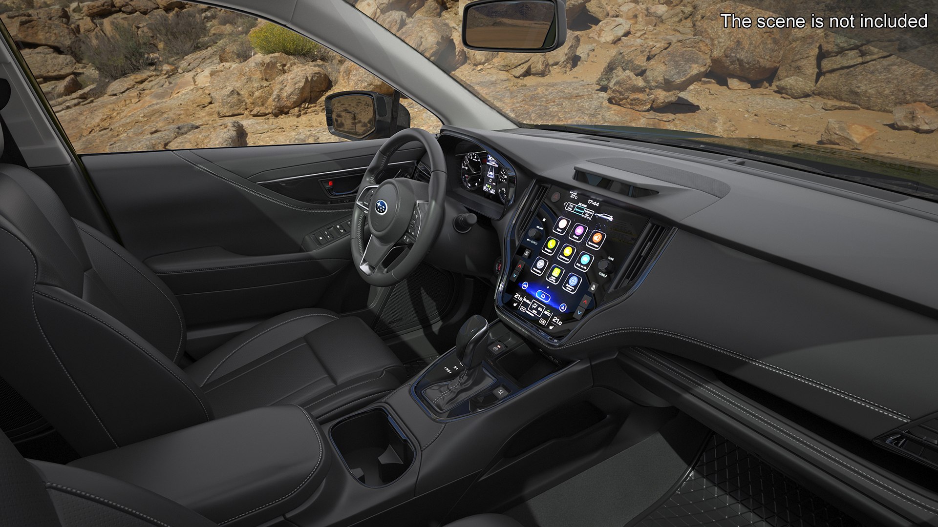 Subaru Outback 2025 Green Dirty Rigged 3D Model - TurboSquid 2364960