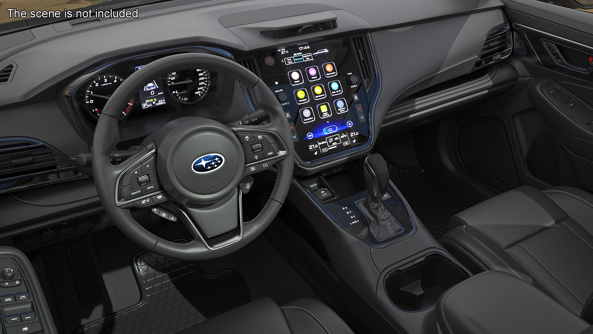 Subaru Outback 2025 Green Dirty Rigged 3D Model - TurboSquid 2364960