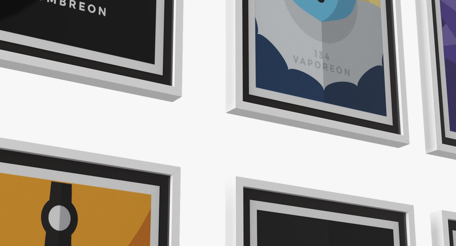 Pokemon Poster Frame Model | 1144318 | TurboSquid