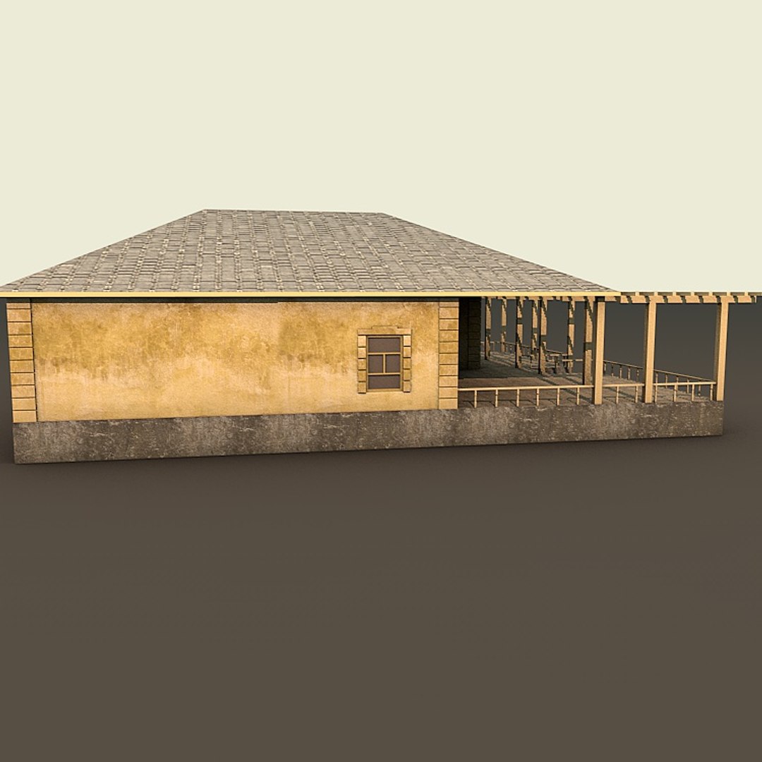 maya house interior building