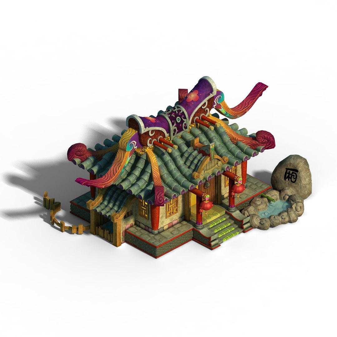 Gang Building - Intermediate Model - TurboSquid 1452391