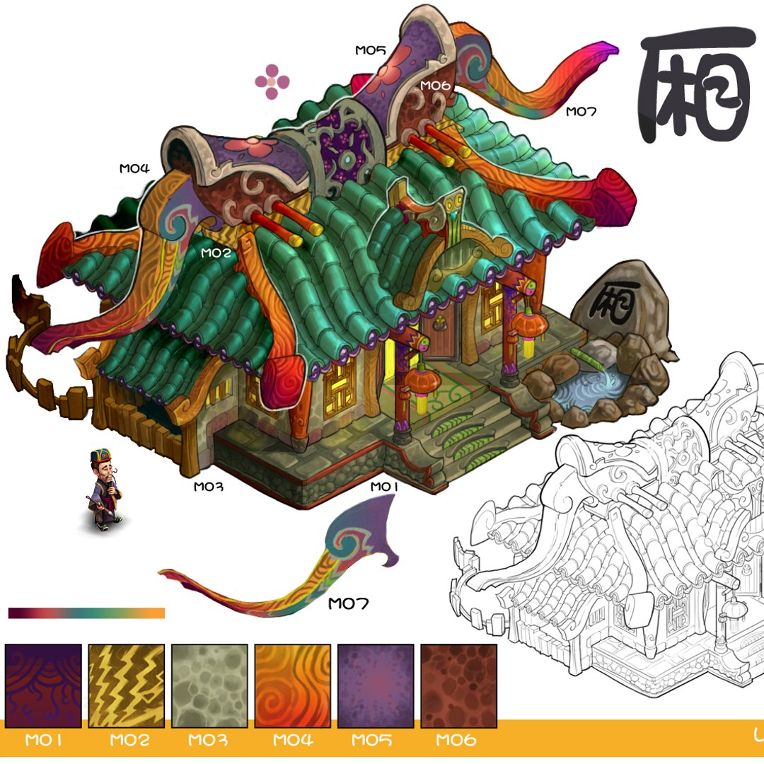 Gang Building - Intermediate Model - TurboSquid 1452391