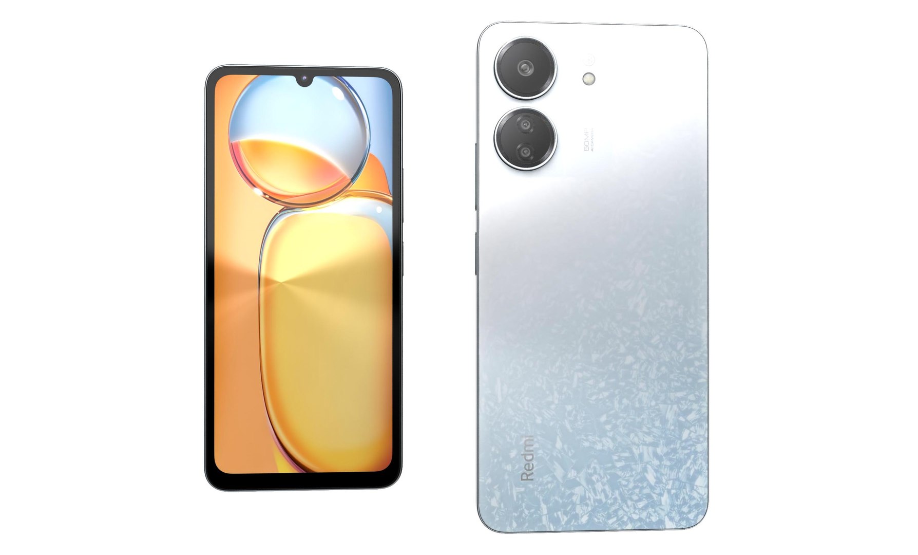 Xiaomi Redmi 13C White Model - TurboSquid 2152079