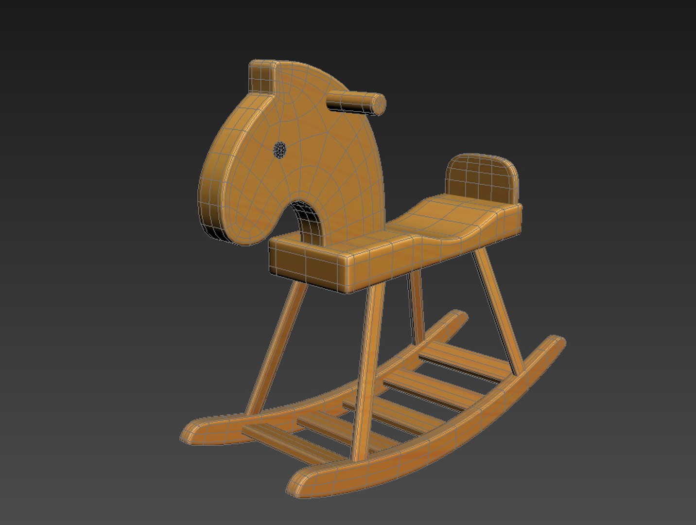 Rocking horse 3D model - TurboSquid 1475665