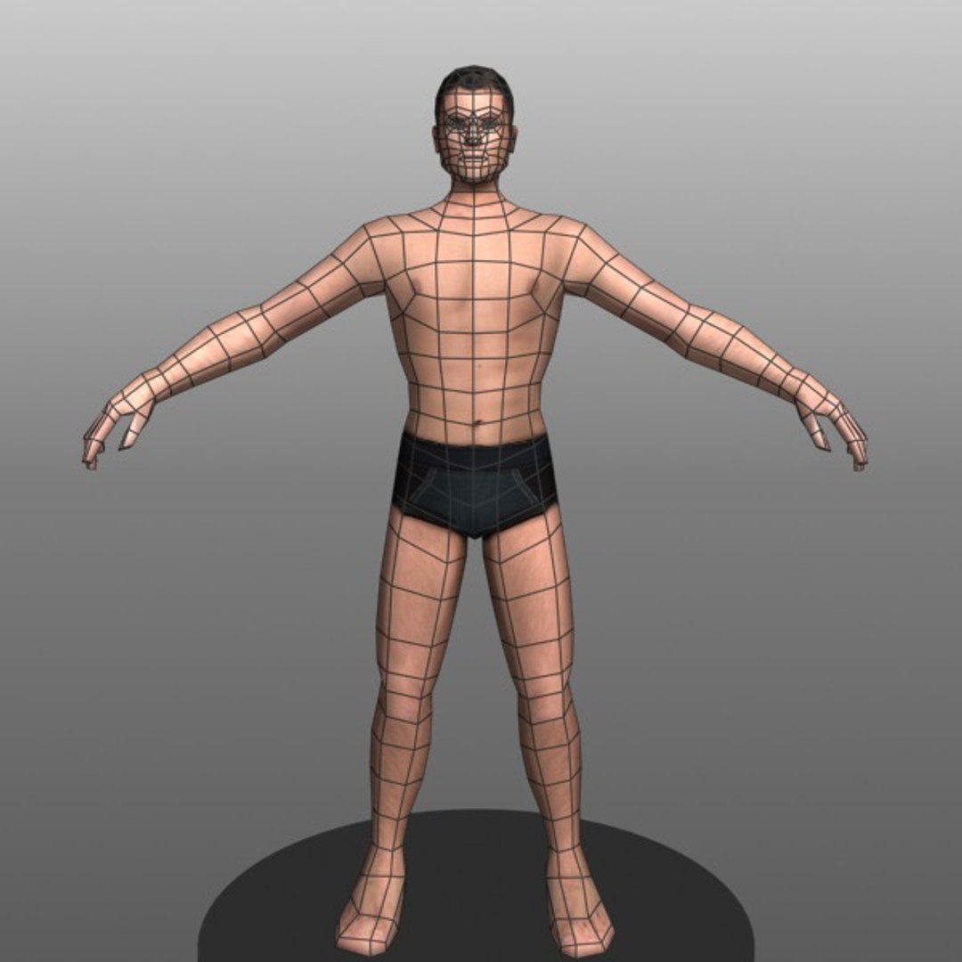 3d Human Male