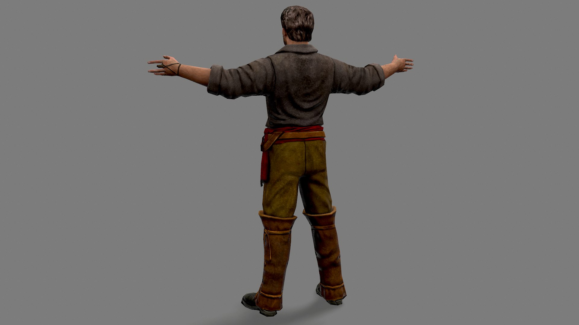 Medieval civilian 3D model - TurboSquid 2099632