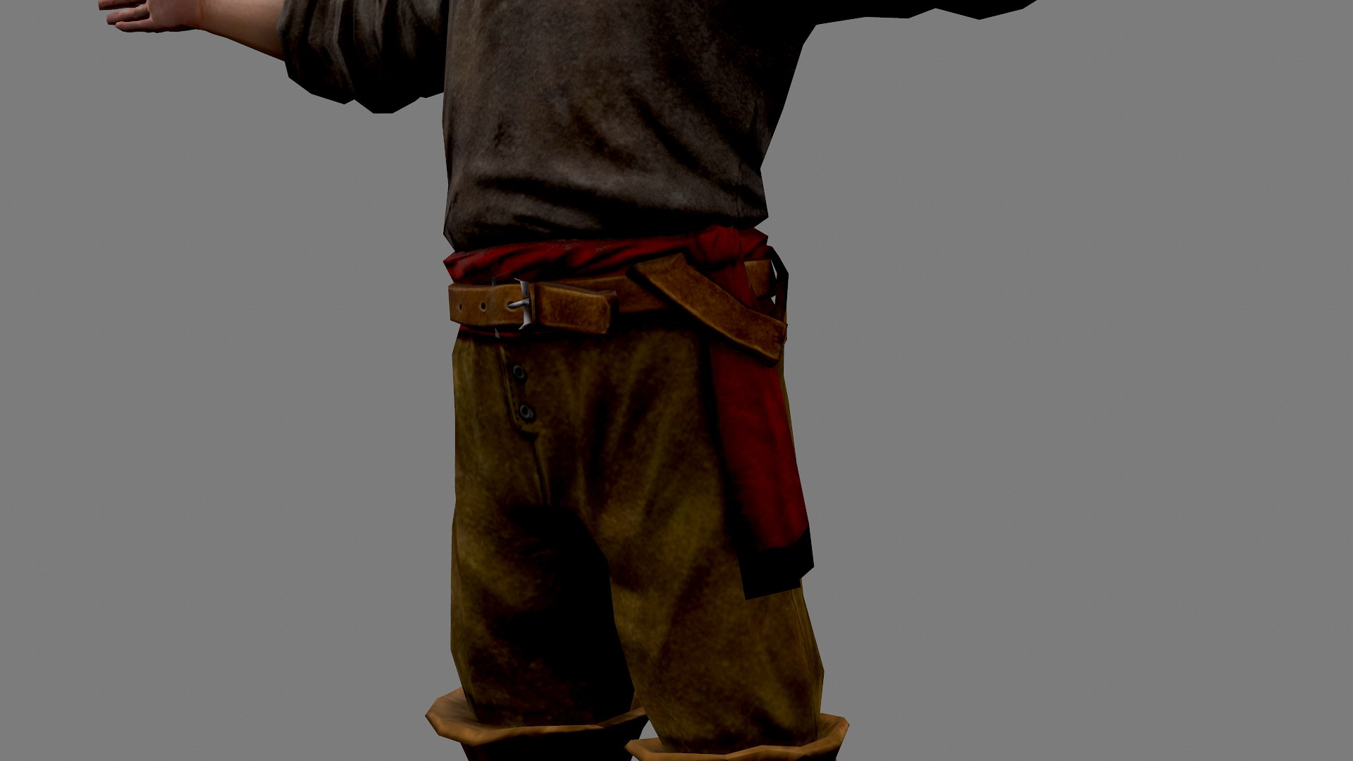 Medieval civilian 3D model - TurboSquid 2099632