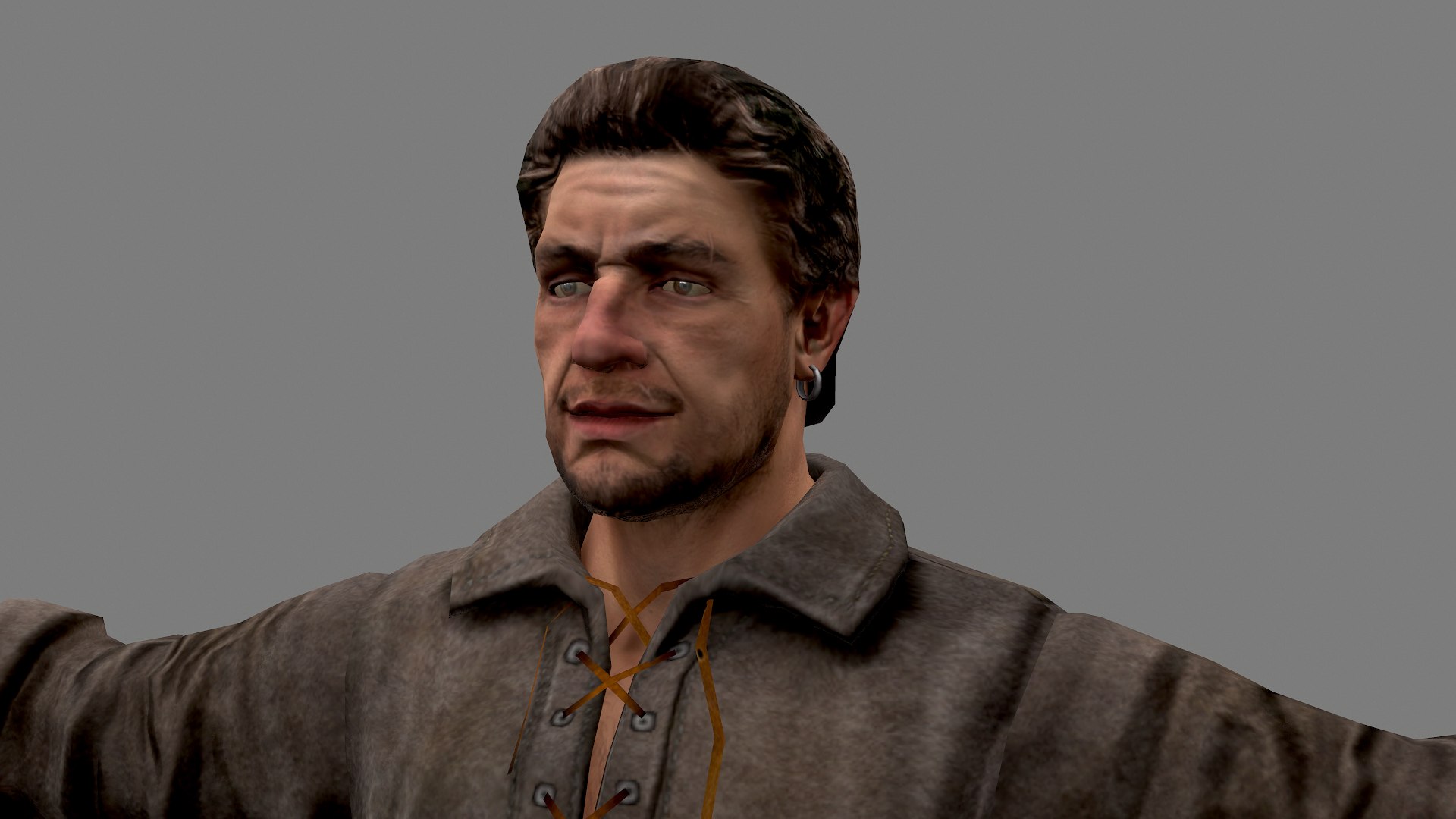 Medieval civilian 3D model - TurboSquid 2099632