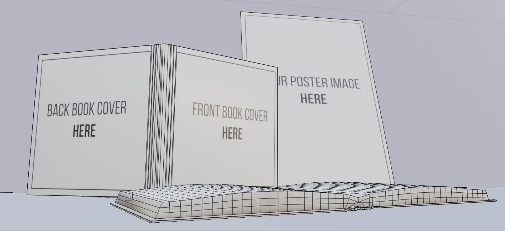 Book Poster Mockup 3D - TurboSquid 1467324