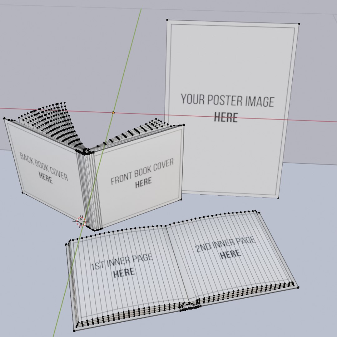 Book Poster Mockup 3D - TurboSquid 1467324