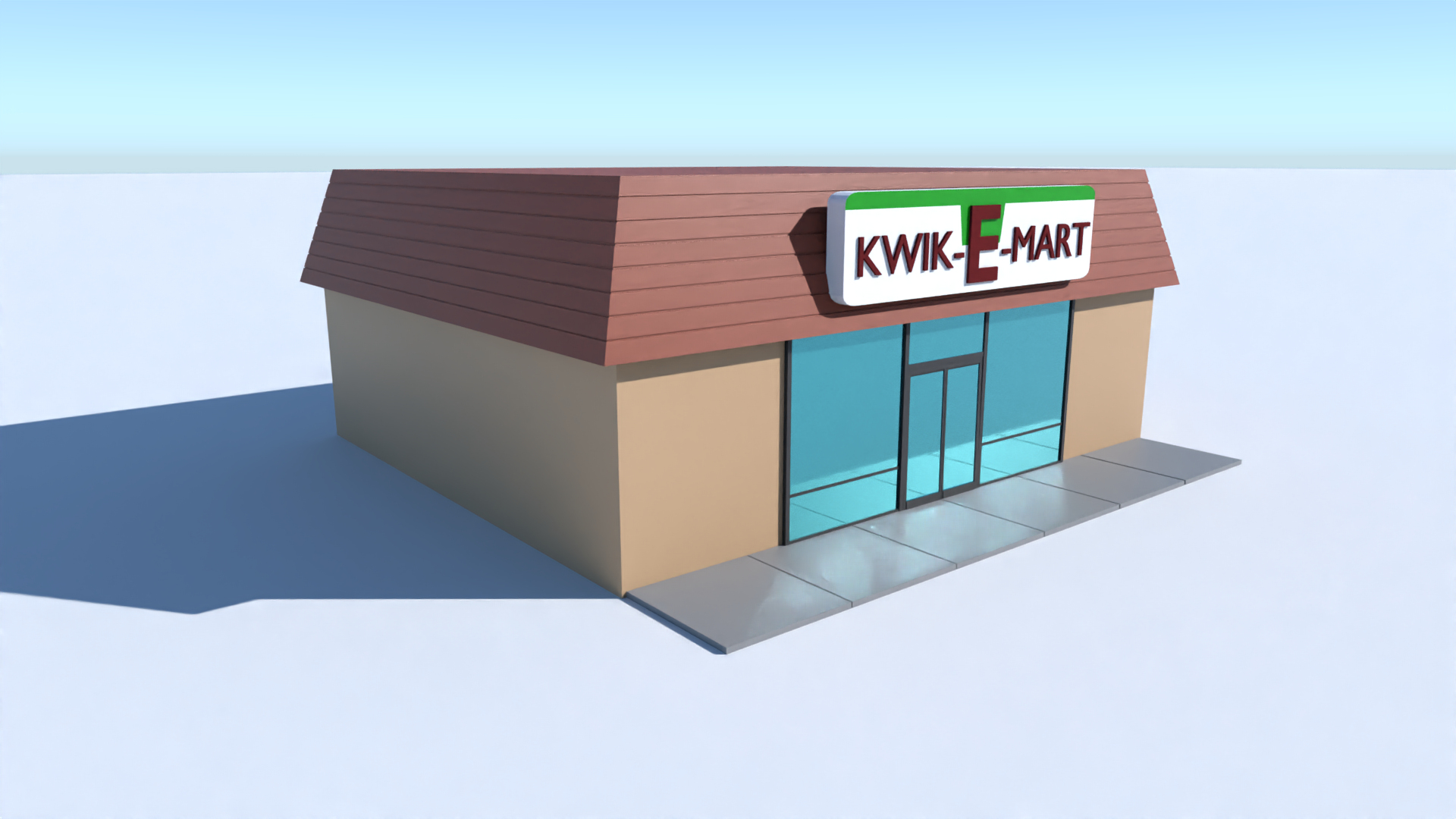 Simpsons house 3D model - TurboSquid 1695263