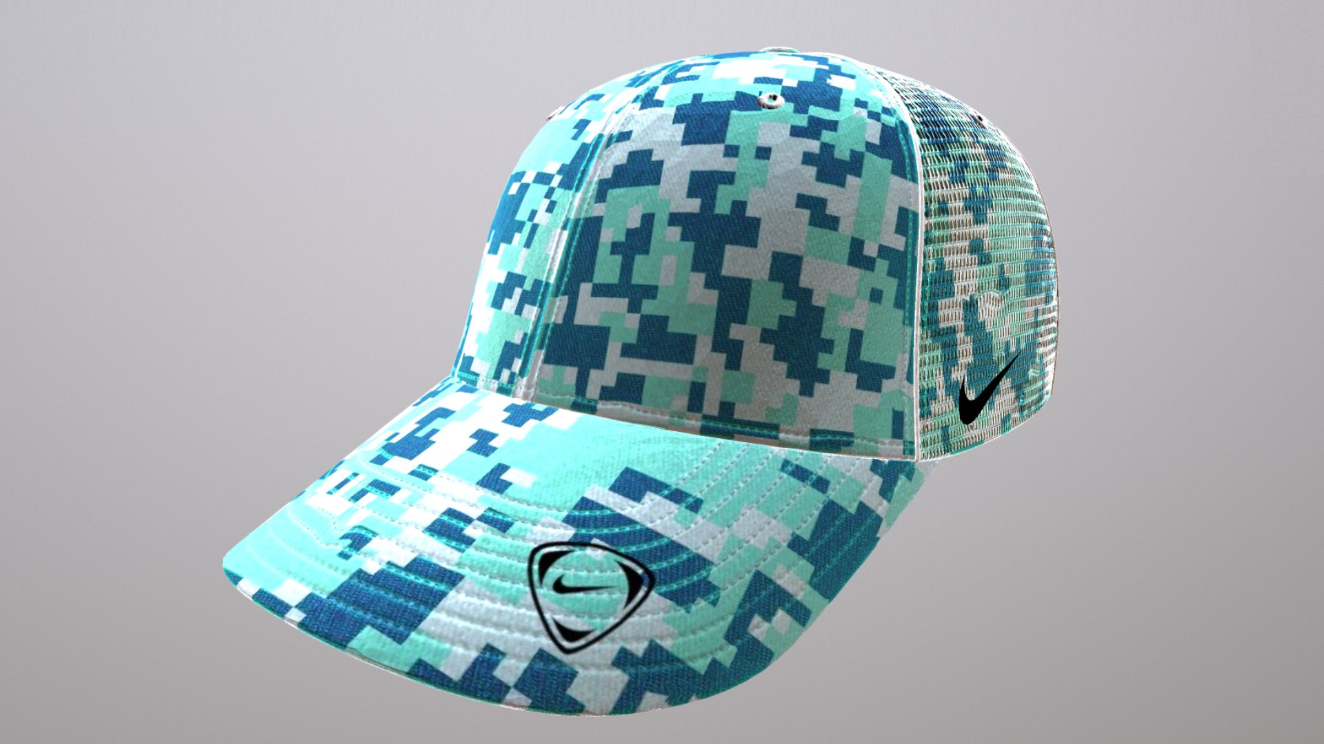 NIKE BASEBALL CAP low-poly PBR3D模型 - TurboSquid 1900026