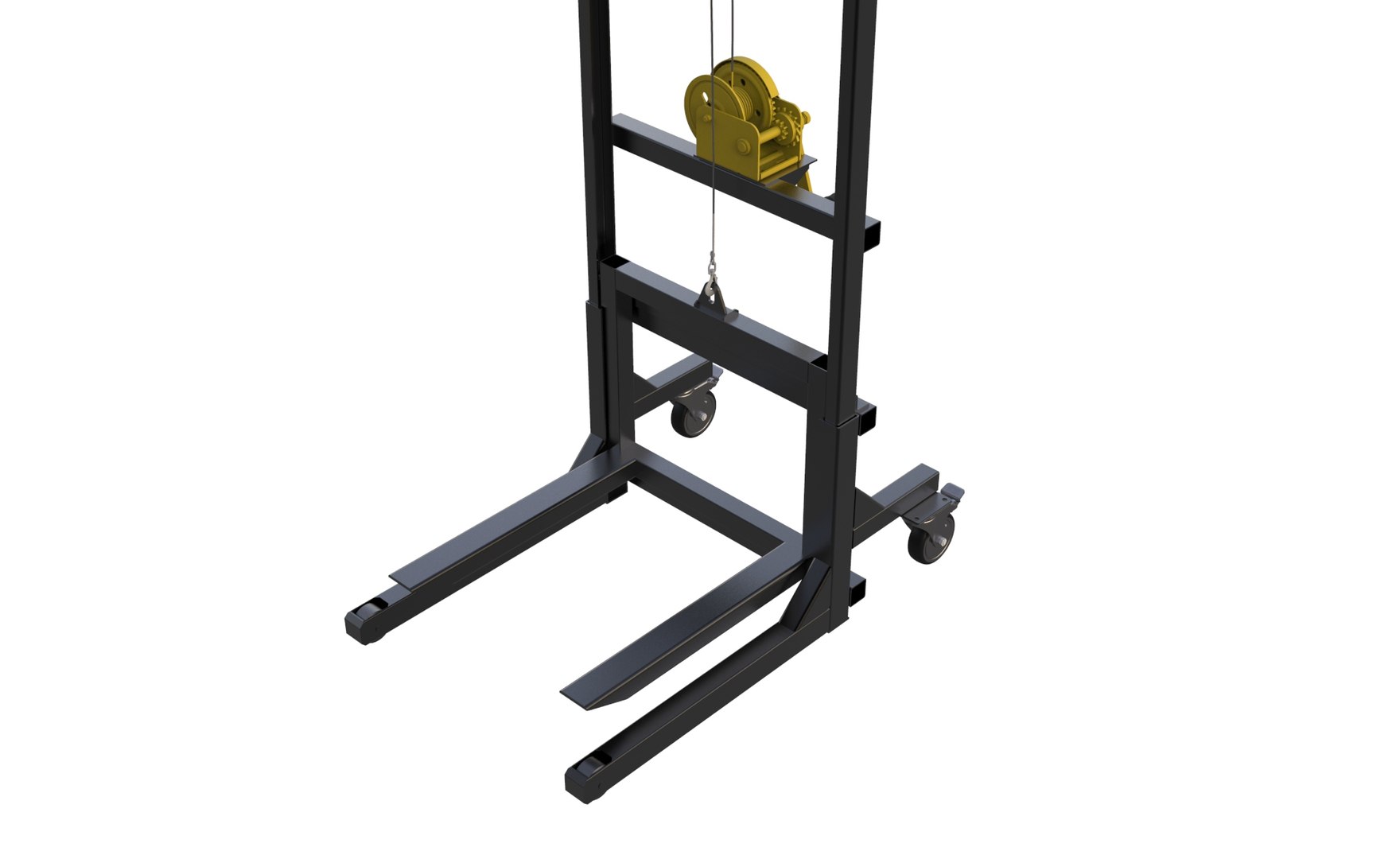 Light Duty Manual Forklift 3D Model - TurboSquid 2246934
