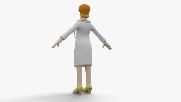 Woman doctor 3D model - TurboSquid 1641839