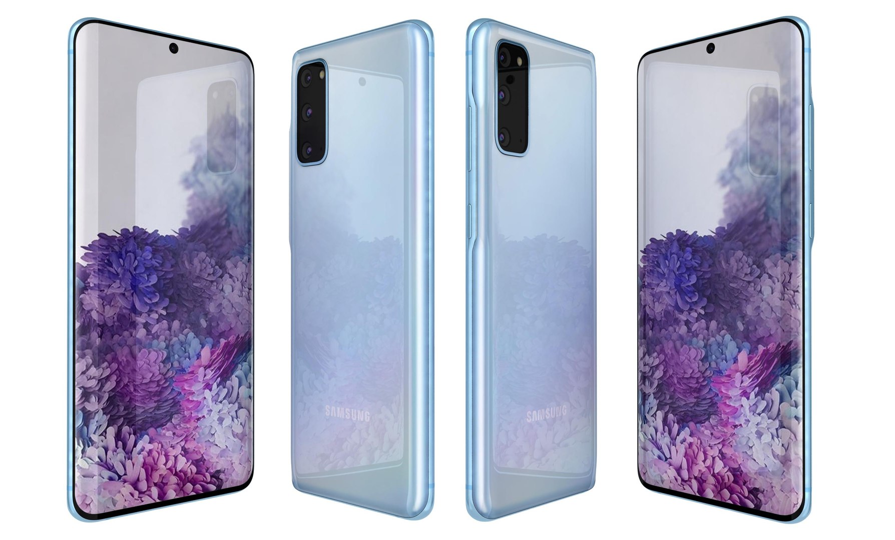 Samsung galaxy s20 5g 3D model - TurboSquid 1512389