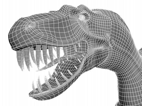 3d model tyrannosaurus