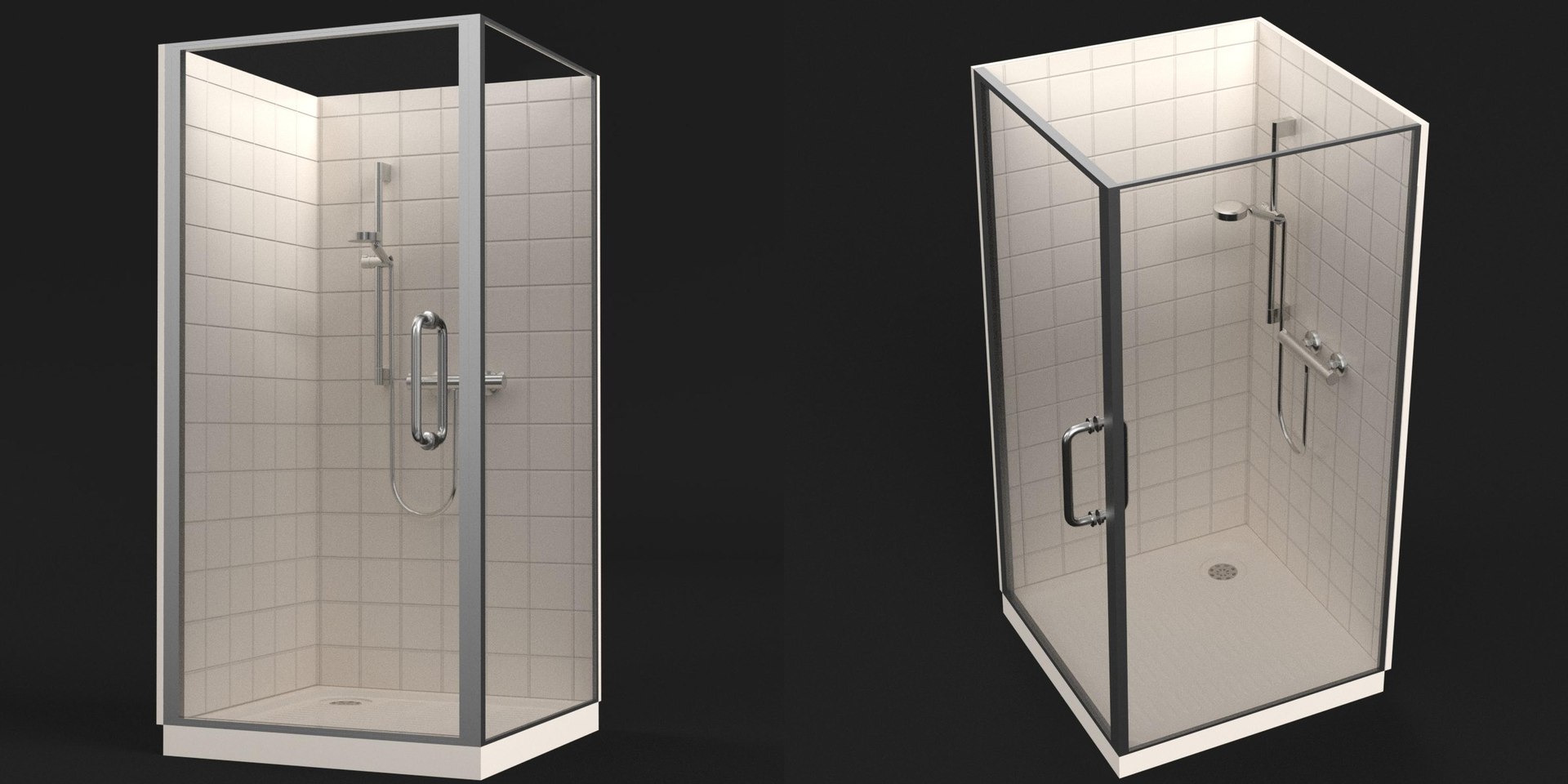 Shower 3D Model - TurboSquid 1973057