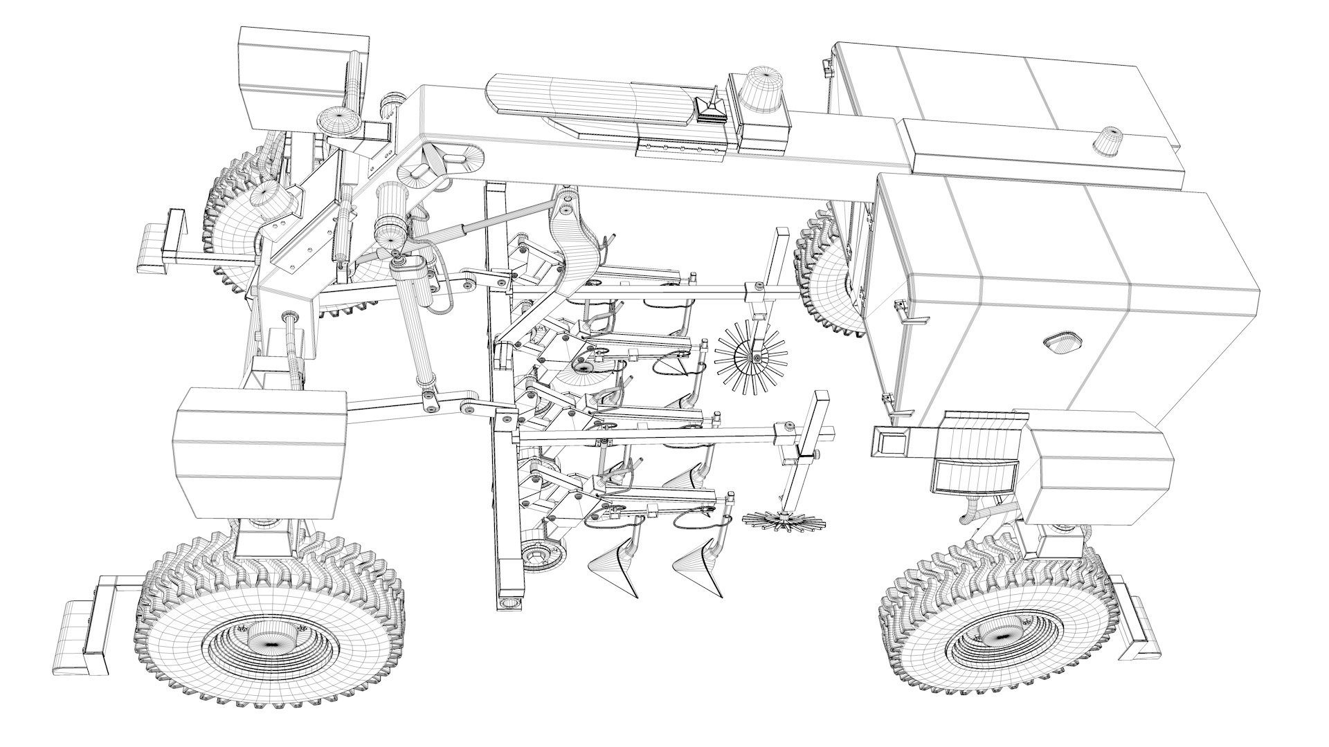 Agriculture Robot 3D Model - TurboSquid 2218028