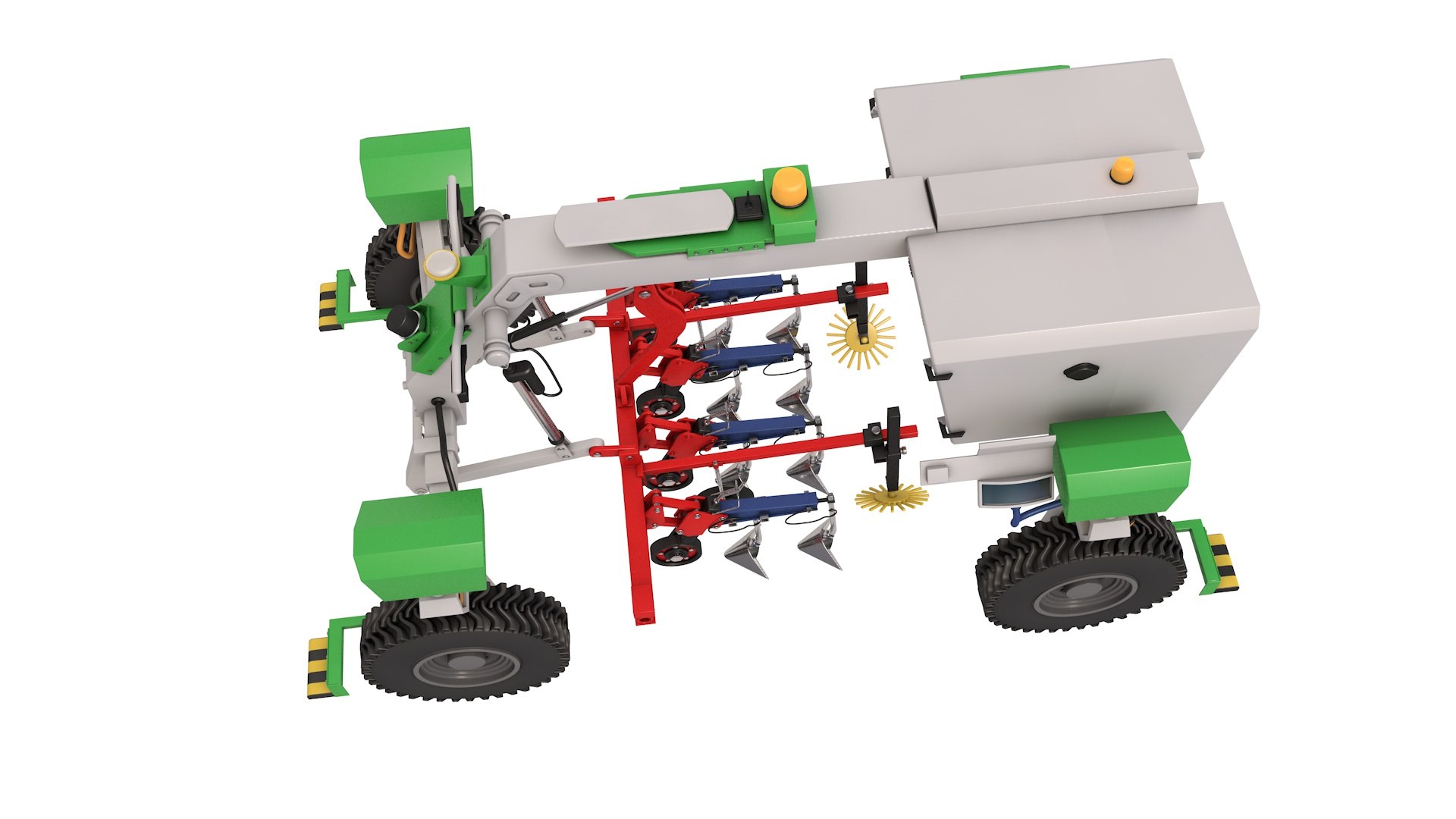 Agriculture Robot 3D Model - TurboSquid 2218028