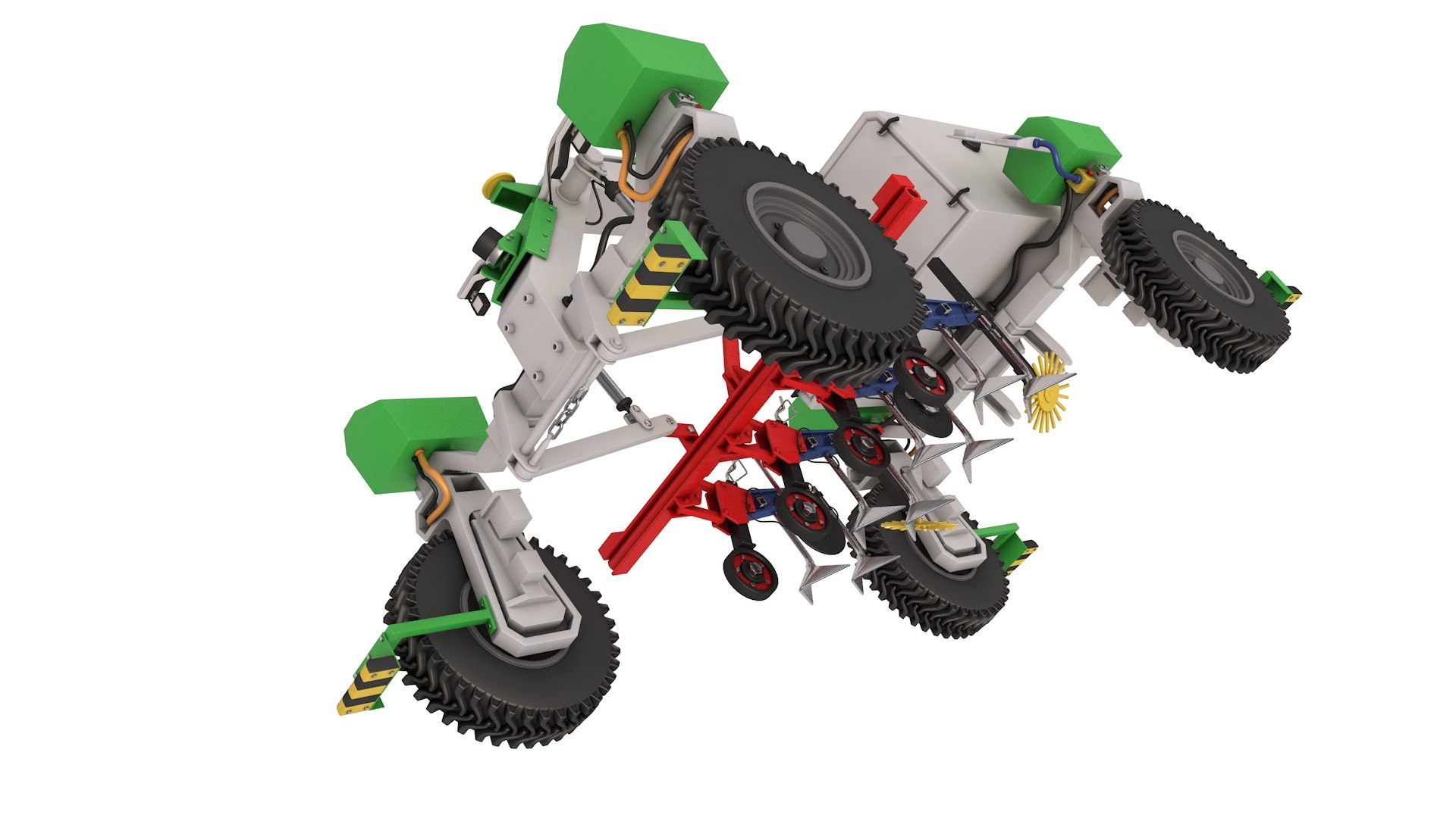 Agriculture Robot 3D Model - TurboSquid 2218028
