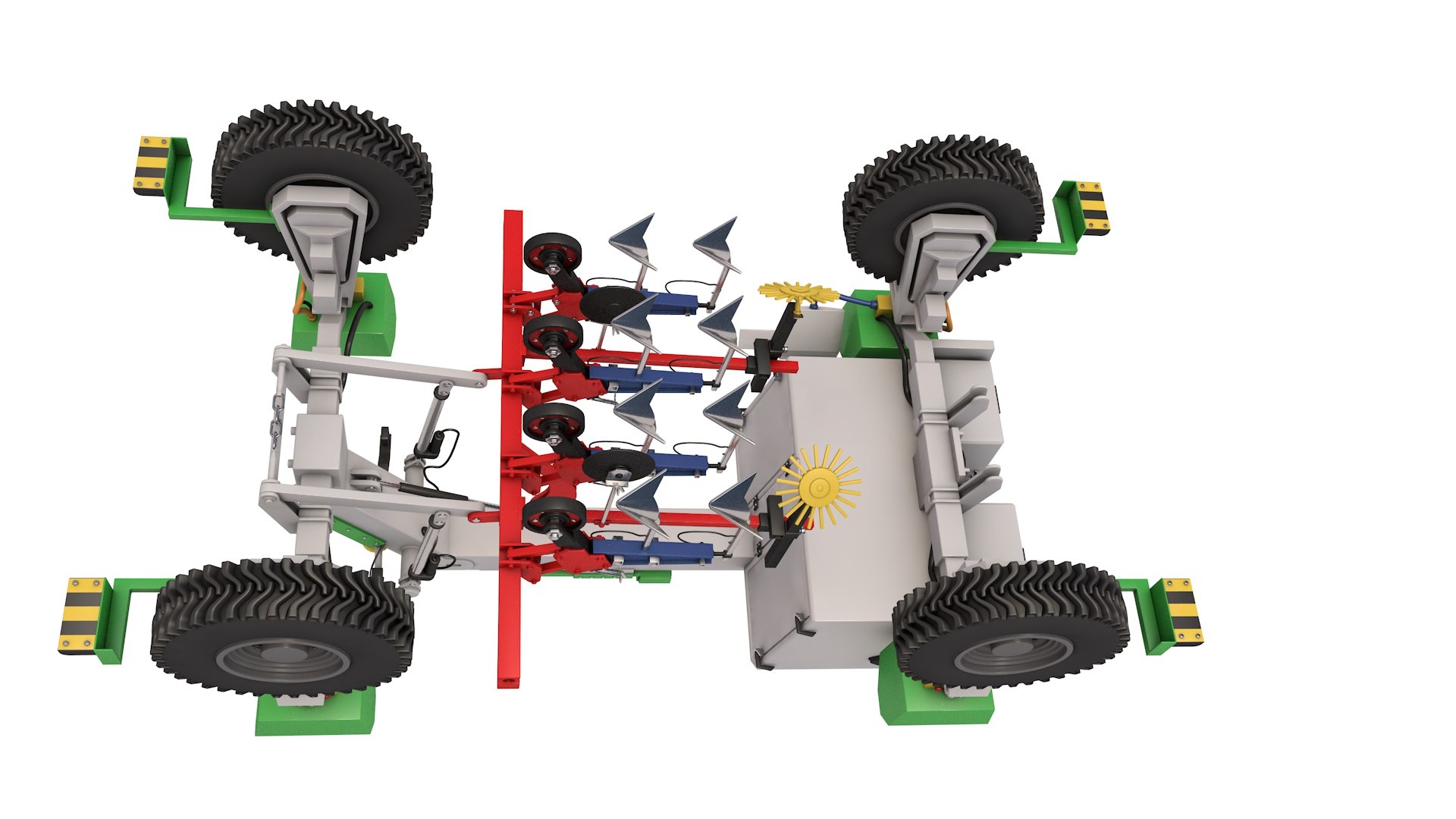 Agriculture Robot 3D Model - TurboSquid 2218028