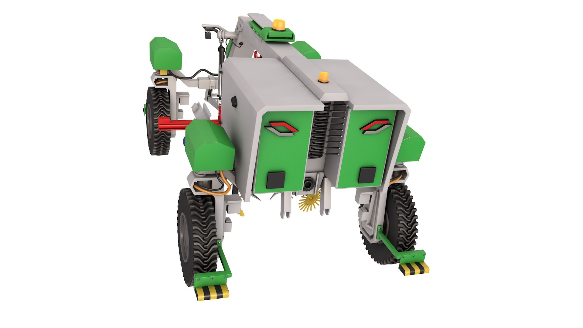 Agriculture Robot 3D Model - TurboSquid 2218028