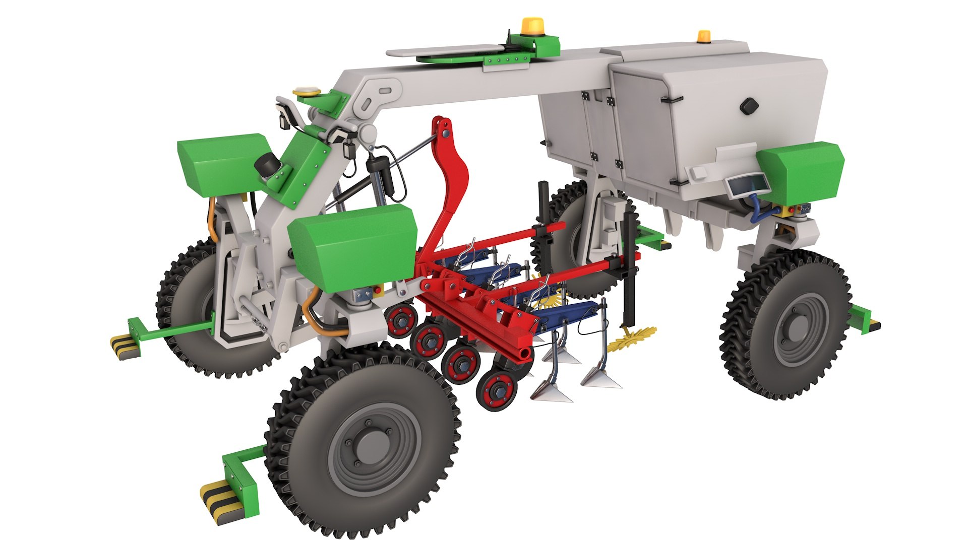 Agriculture Robot 3D Model - TurboSquid 2218028