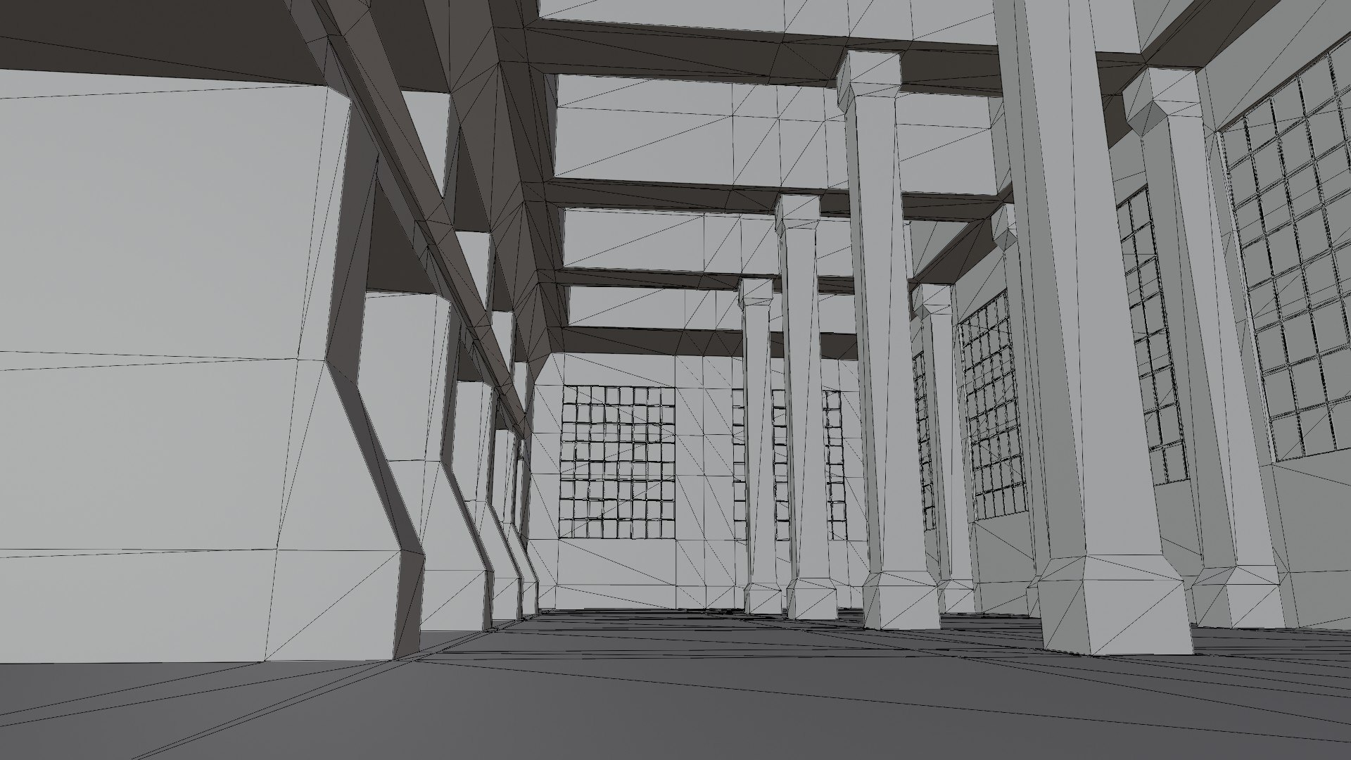 Concept Space Interior Empty Room Model - TurboSquid 2100599