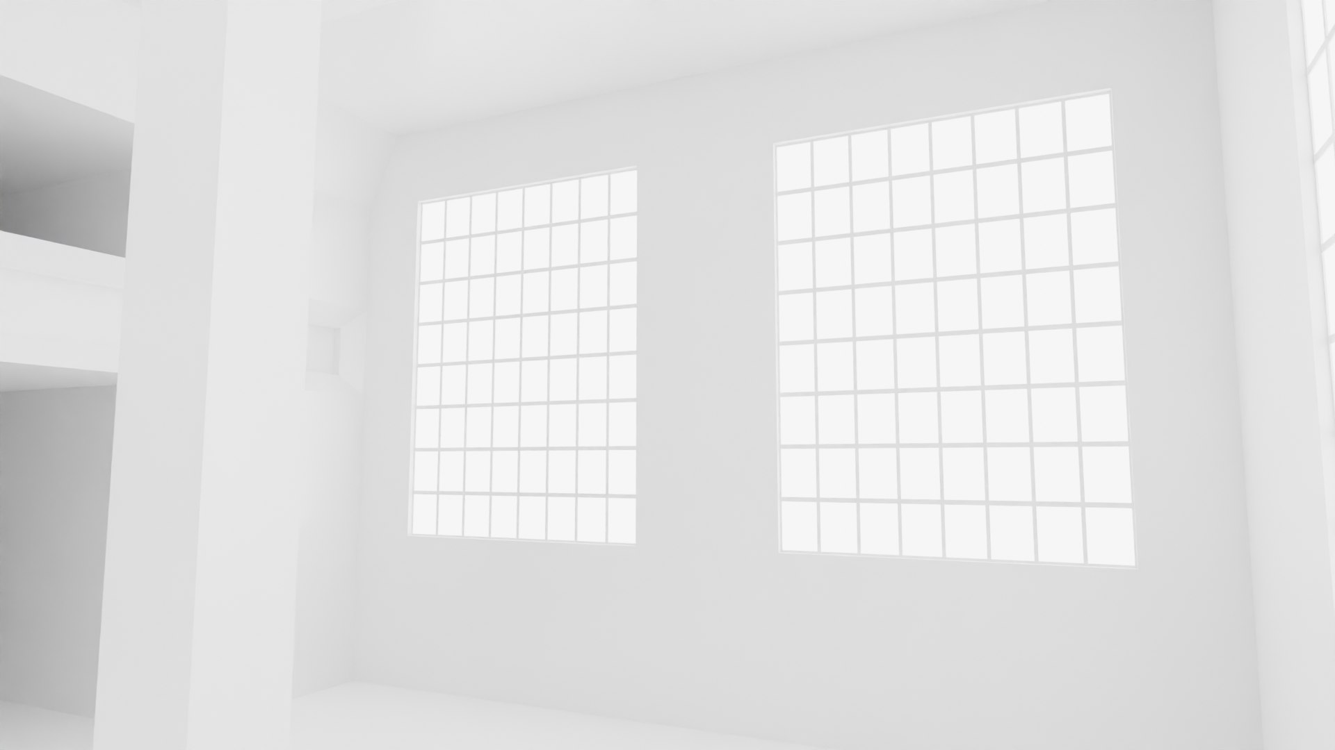 Concept Space Interior Empty Room Model - TurboSquid 2100599